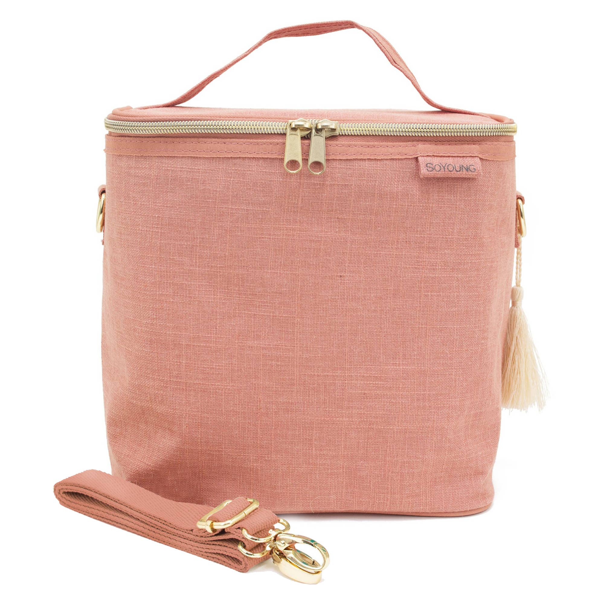 Muted Clay Lunch Poche – Dani + Madi