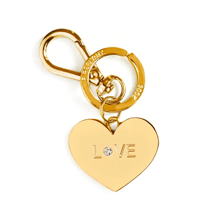 Heart Bag Charm – Dani + Madi